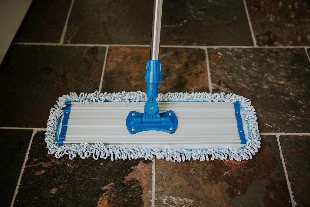 Zflow 18" Professional Microfiber Mop - Premium Stainless Steel Handle ...